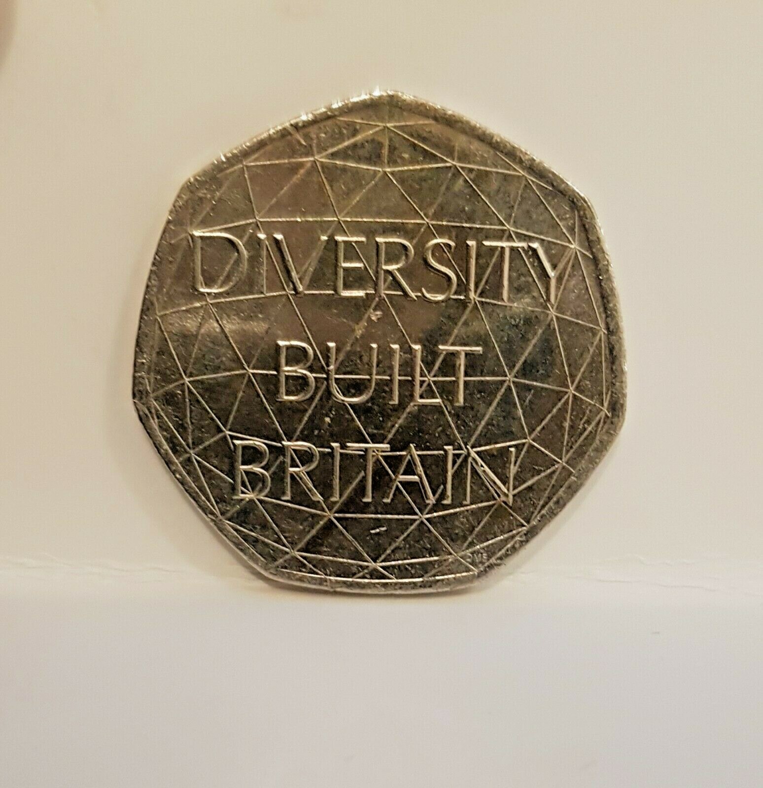 Coin hunt 2020 DIVERSITY BUILT BRITAIN 50P COIN CIRCULATED | eBay UK
