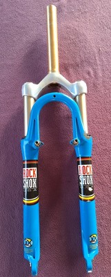 Retro Rockshox SID SL mk1 60mm travel 1998 suspension fork 26" Blue 1 1 ...