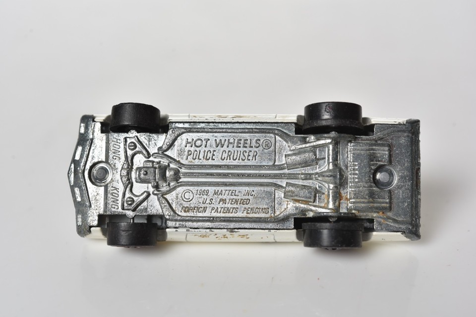 Hot Wheels Red Line - POLICE CRUISER (D) Red Dome Light - Opening hood ...