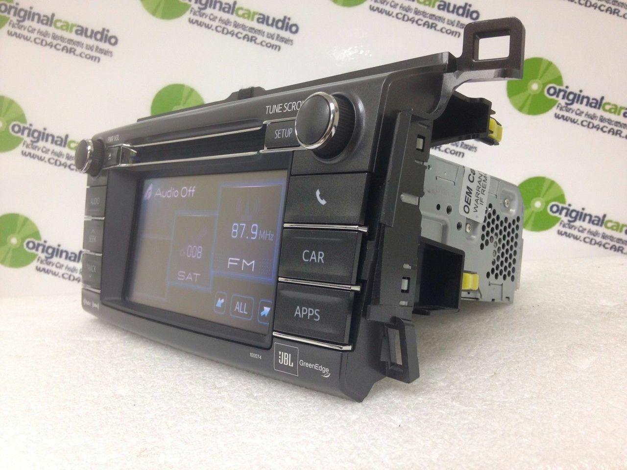 2013 - 2015 Toyota Rav4 JBL OEM radio CD Entune Touch Screen Receiver ...