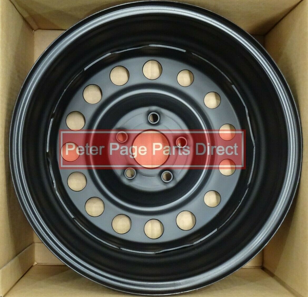 Genuine Hyundai New Black 16" Steel Wheel Rim suits Hyundai some i30 ...