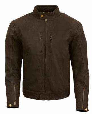 Merlin Miller TFL Soft Supple Brown Heat Resistant Leather Motorcycle ...