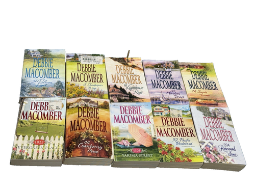 Lot of 10 Debbie Macomber Paperback Books Romance Fiction Mixed Series ...