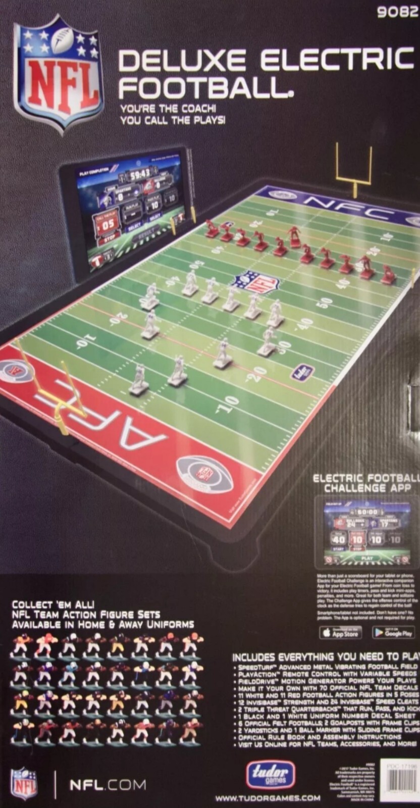 Vintage Tudor Games NFL Electric Football Game. NEW | eBay