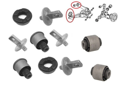 Rear Control Trailing Arm Axle Bushes Bushings for Honda CR-V CRV 2007 ...