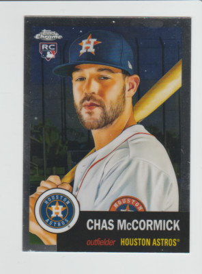 2022 Topps Chrome Platinum #128 Chas McCormick rookie card, Houston ...