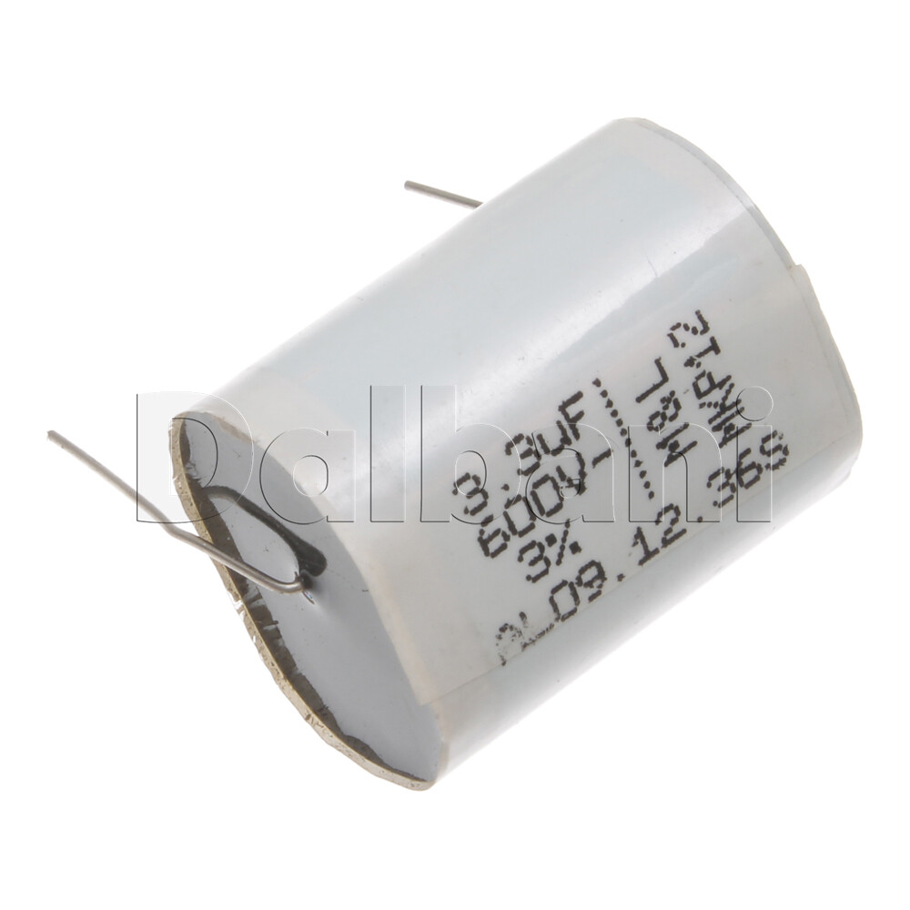 MKP12 600V3.3UF Metalized Polypropylene Fast Capacitor Axial 3.3uF 600V ...