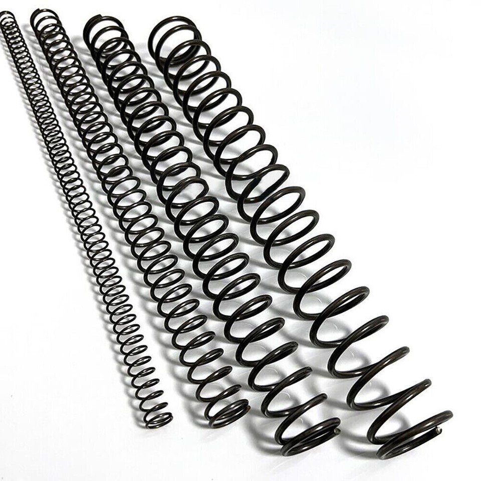 Compression Spring Black 0.3-6mm Wire Diameter Small Springs Steel ...