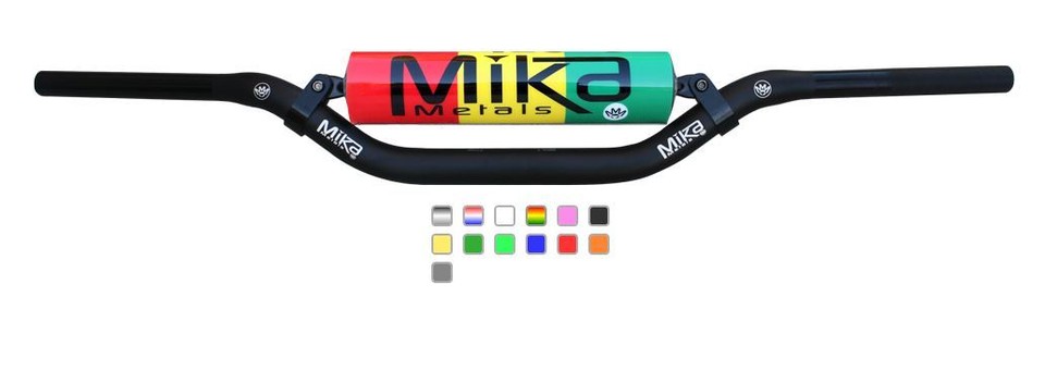 MOTORCYCLE ALUMINIUM 7/8" INCH ALUMINIUM HANDLEBARS PRO SERIES MIKA ...