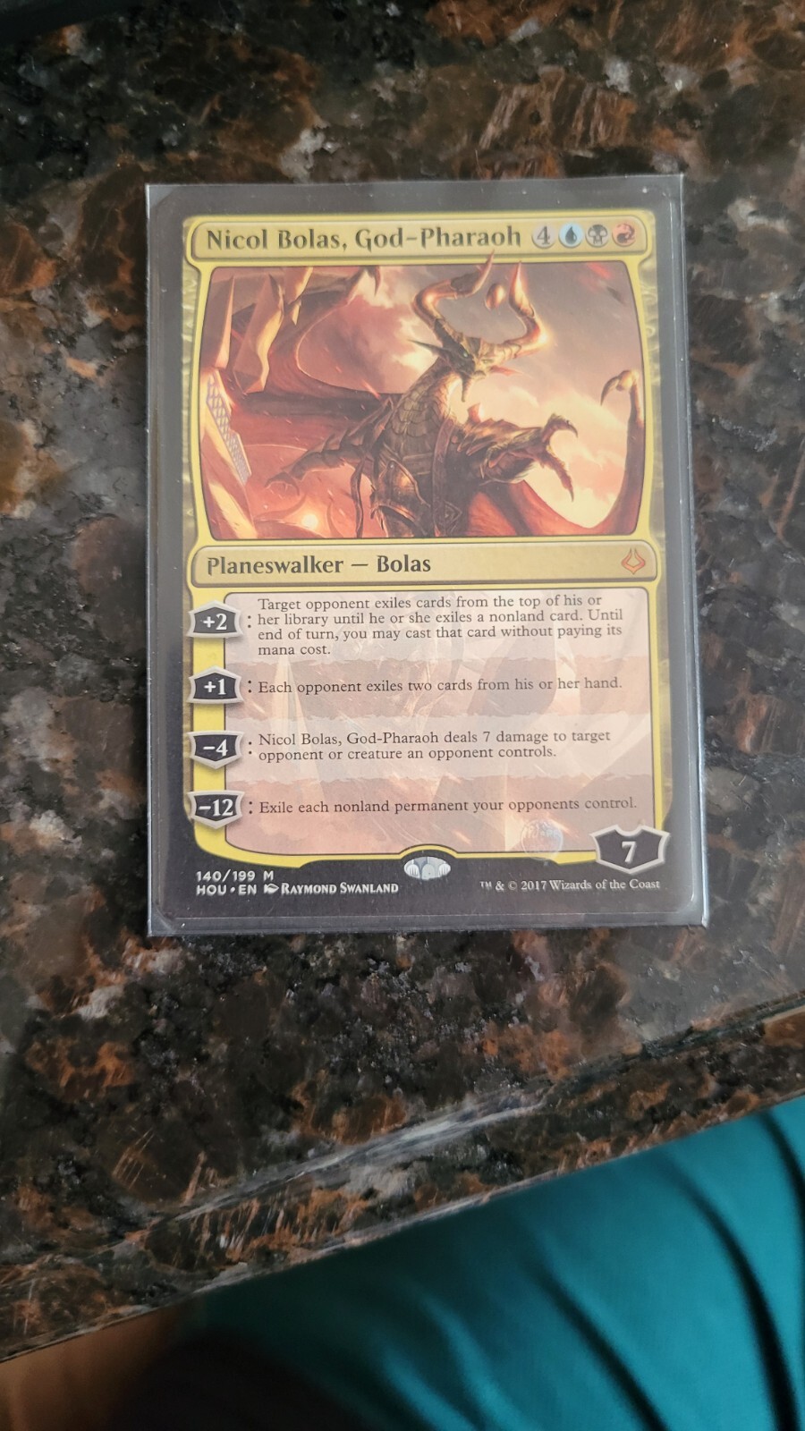 MTG Nicol Bolas, God-Pharaoh Hour of Devastation Regular Mythic | eBay