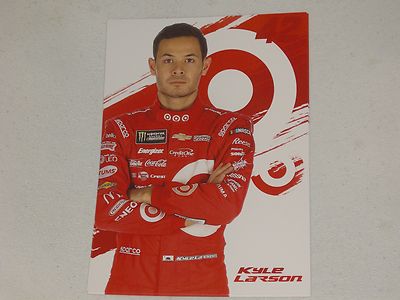 2017 KYLE LARSON #42 TARGET NASCAR POSTCARD | eBay