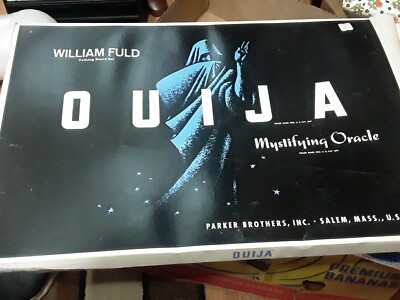 Vtg Ouija Board William Fuld Talking Board set Parker Brothers 1960's ...