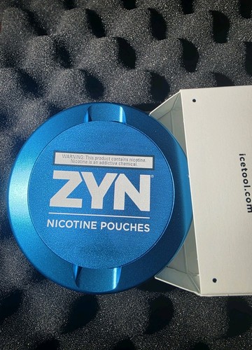 ZYN Blue Aluminum Collectible Tin | eBay