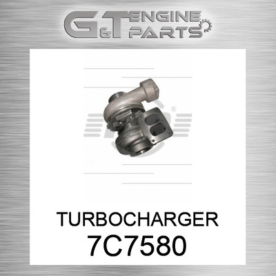 7C7580 TURBOCHARGER (7C-7490,M-7C7490) fits CATERPILLAR (NEW ...