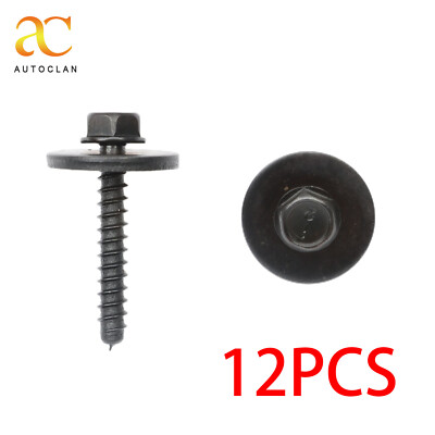 12 Fender Liner Bolt Hex Head Sems Screws for 2007-2022 GMC Acadia ...