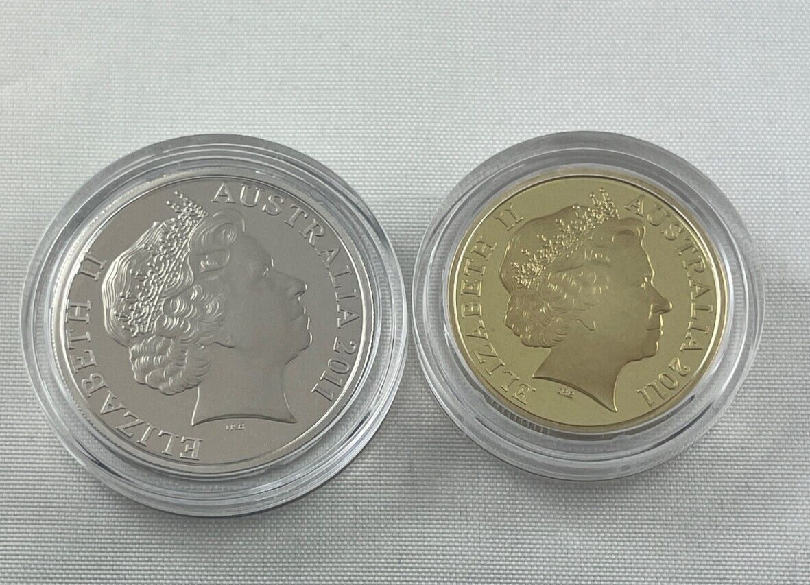 2011 Australian Wool Two Coin PROOF Set - Royal Australian Mint ...