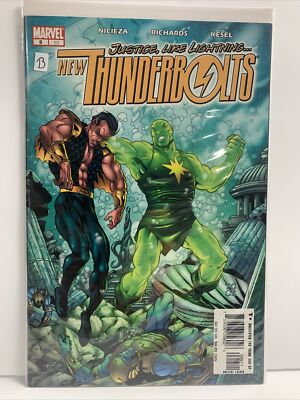 New Thunderbolts #9 1st Pulsar Monica Rambeau - 2005 Marvel Comics - B ...