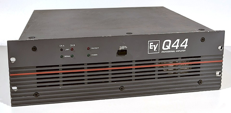 🔥【BRIDGE to 720W】Electro-Voice Q44 2x 450W Power Amp! EV~PRO SERVICED💥GUARANTY | eBay