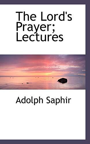 The Lord's Prayer; Lectures 9781117633343| eBay