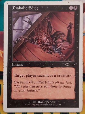 [LP] Diabolic Edict Magic: The Gathering | eBay
