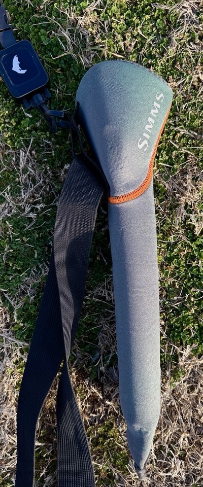Simms Fly Fishing Wading Collapsing Staff Stick With Lanyard,Belt ...