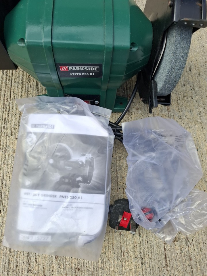 Parkside Bench Grinder Wet And Dry | eBay UK