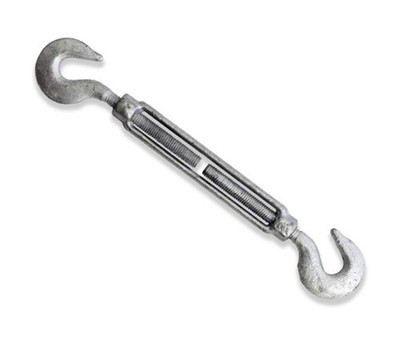 Turnbuckle Hook X Hook, 5/8 X 9, CS, Hot Dipped Galvanized (1 Pieces ...