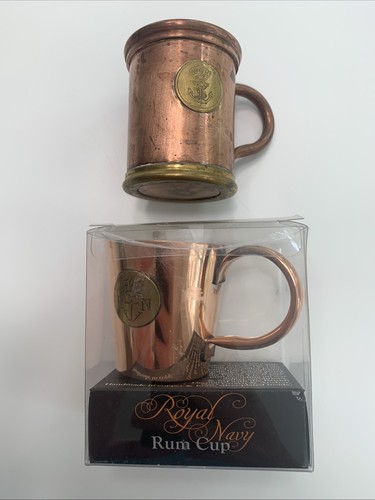 Royal Navy Rum Cup Lot of Two ~ Vintage | eBay