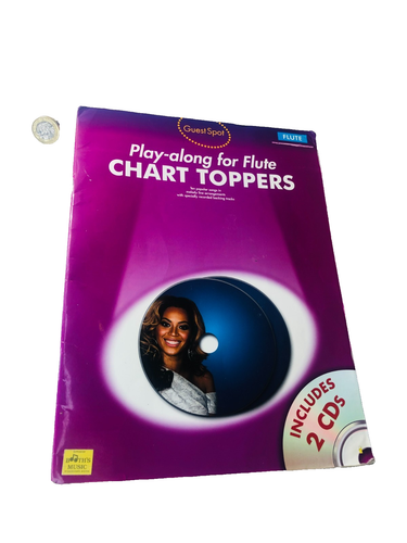 Sheet Music Play Along For Flute Chart Toppers Papers Vintage ra | eBay UK