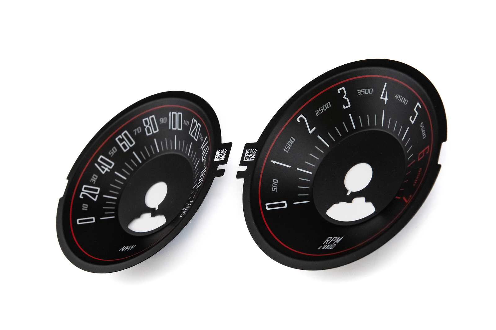 Dodge Challenger 180 MPH - Speedometer dials MPH Gauges | eBay UK
