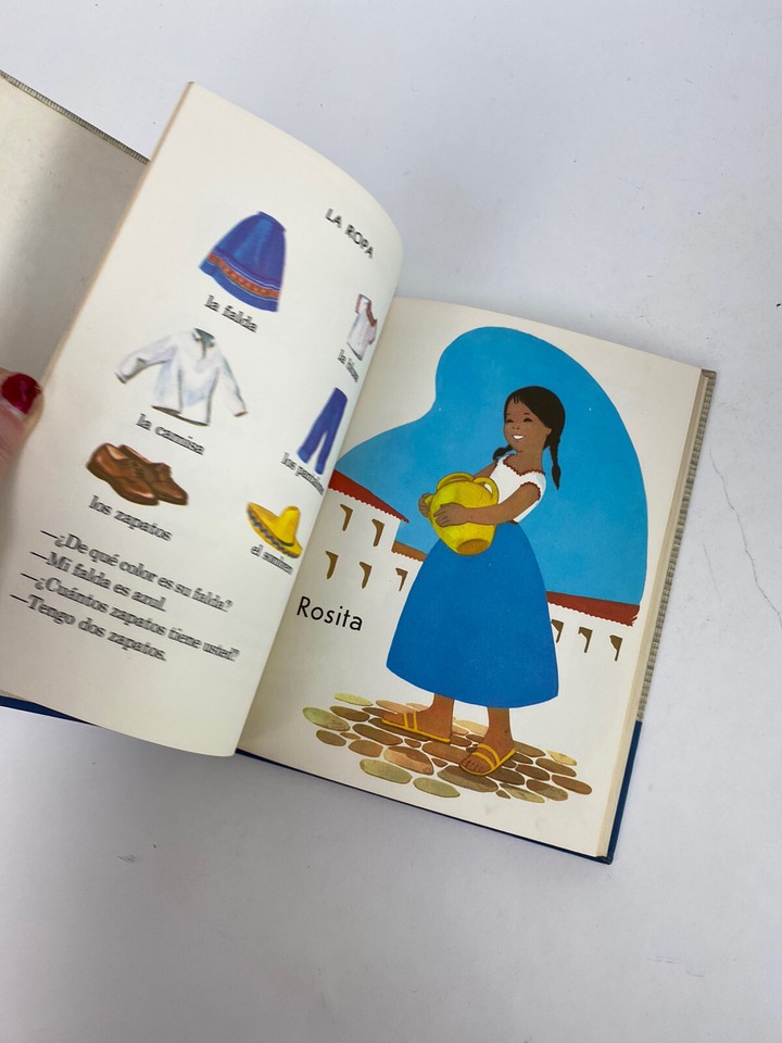 Rosita y Panchito Kids Spanish English Learning Vintage 1957 Hardcover ...