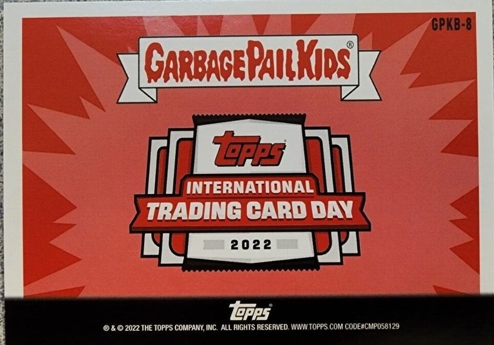 2022 Topps International Trading Card Day GPK Flattened FRANK GPKB-8 | eBay
