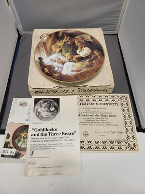 Knowles "Goldilocks And The Three Bears" Limited Edition Art Premier ...