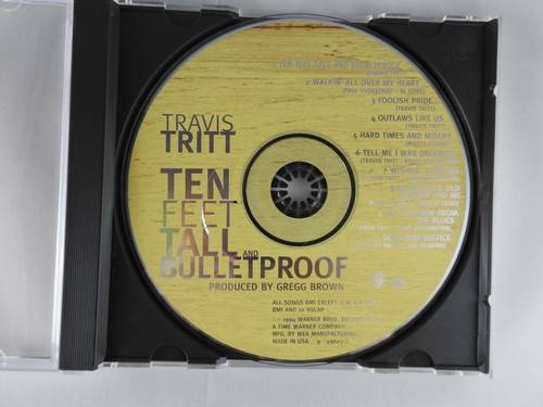 Ten Feet Tall & Bulletproof by Tritt, Travis (CD, 1994) for sale online ...