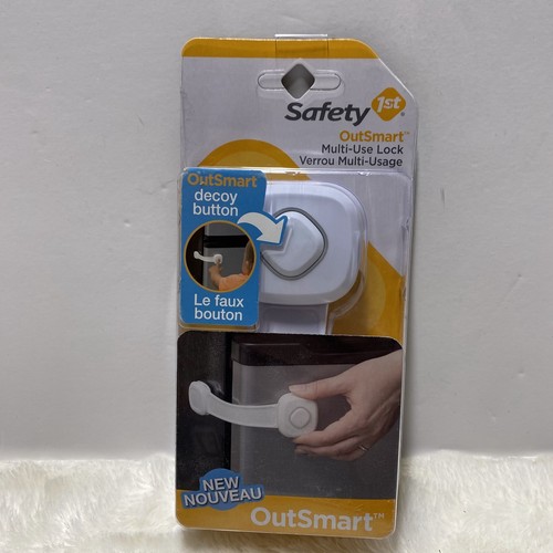 Safety 1st White Outsmart Multi-Use Lock with Decoy Button | eBay