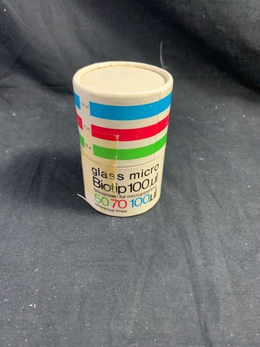 BECTON DICKINSON Glass 100uL MicroPipette BioTip 998818 250/Pack | eBay