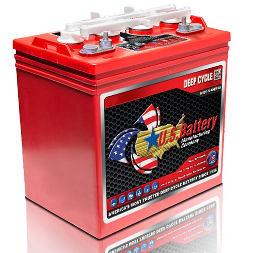 US BATTERY US8VGC-XC2 8V 170Ah GC8 Flooded Lead Acid Deep Cycle Golf ...