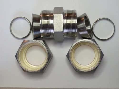 1 - Swagelok Stainless Steel Union Fitting, 25MM Tube x 25 MM Tube, SS ...