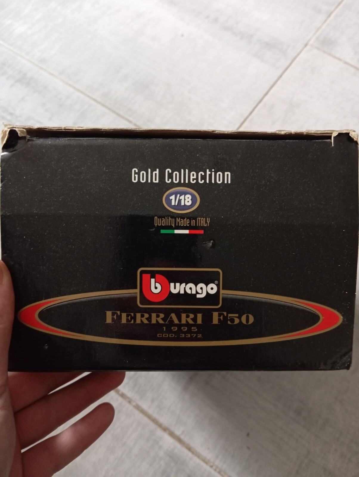 Burago 1/18 Ferrari F50 gold Collection 3372 | eBay