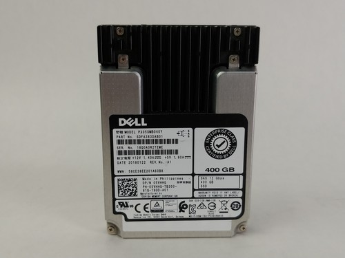 Toshiba Dell PX05SMB040Y 400 GB SAS 3 12Gb/s 2.5 in Solid State Drive ...