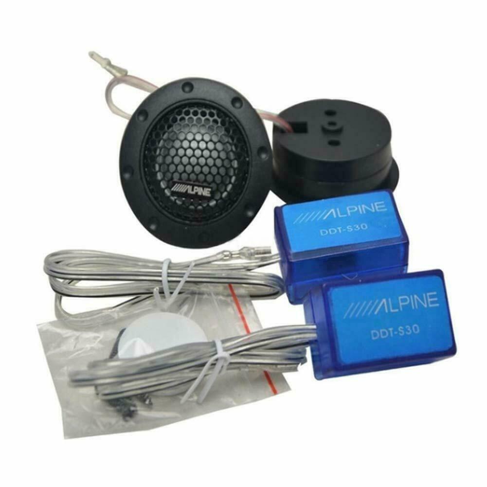 ALPINE DDT-S30 25MM 1" SOFT DOME BALANCED CAR TWEETERS 360W CROSSOVERS ...