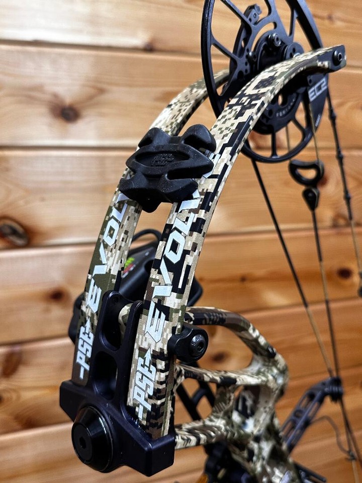 NEW 2024 PSE Evolve DS 30 EC2 Cam RH Sitka Subalpine 70# QAD Drop Away ...