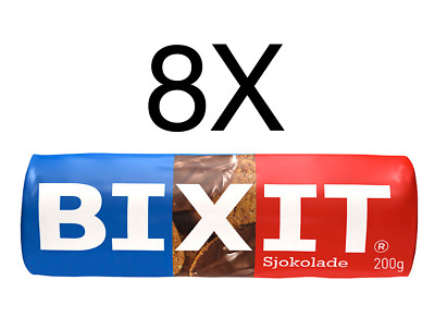 Bixit Chocolate Havrekjeks Norwegian Oat Crackers Cookies 8X200g | eBay