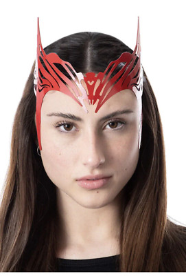 Marvel Scarlet Witch Tiara Wanda Maximoff Costume Crown Headpiece For ...