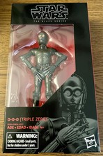 Star Wars 6" Black Series 0-0-0 (Triple Zero)