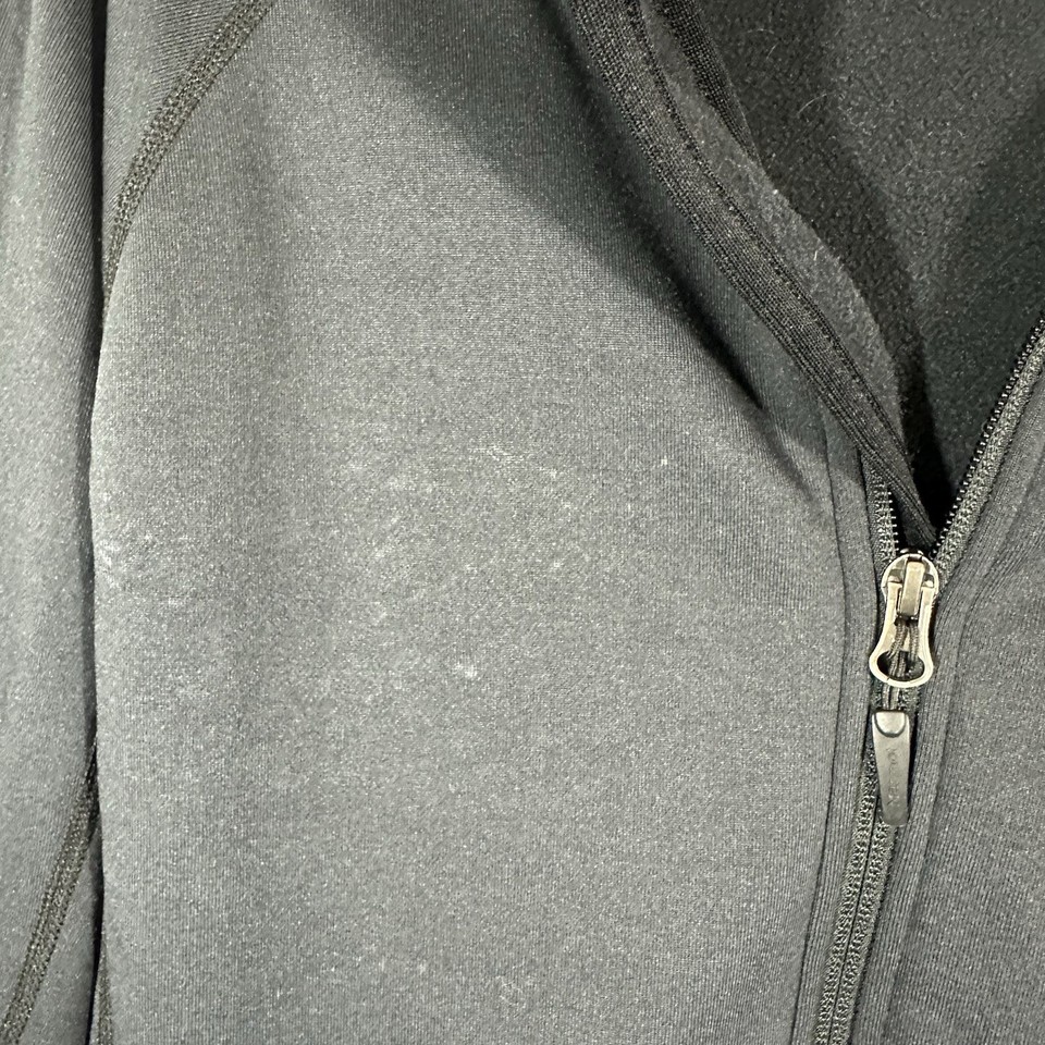 Marmot Women’s Black Full Zip Fleece Lined Jacket Small Logo Pockets ...