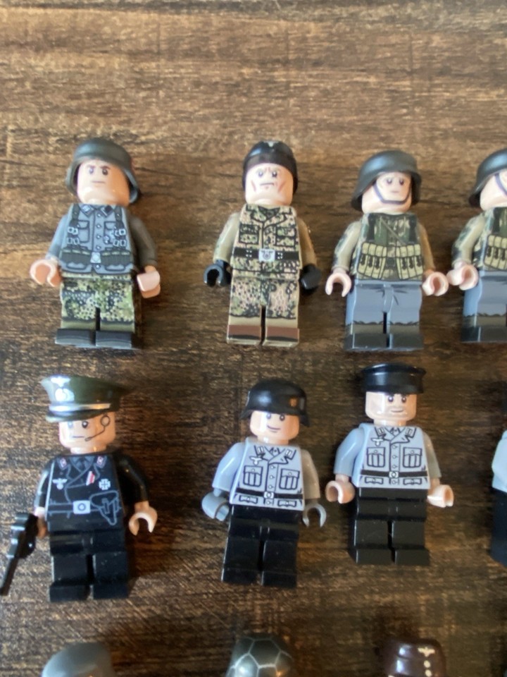 Lego WW2 Minifigure LOT brickmania TMC United Bricks | eBay