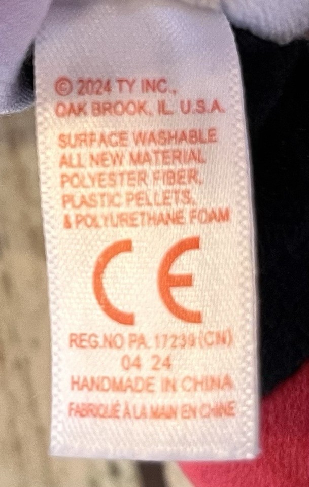 TY Beanie Babies Disney Mickey & Minnie Mouse Plush Pair Stuffed 7 1/2 ...