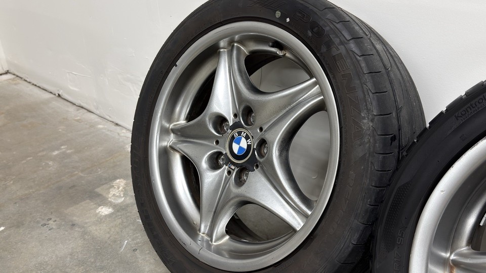 Genuine BMW Z3 M S54 M Roadstar Style 40 Wheel Set 17x7.5 et41 and 17x9 ...