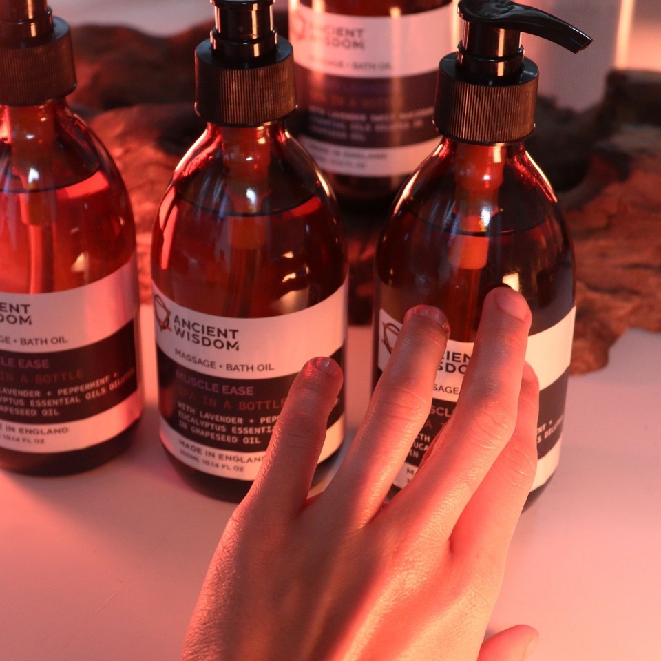 Aromatherapy Massage and Bath Oil - Muscle Ease 300ml | eBay UK